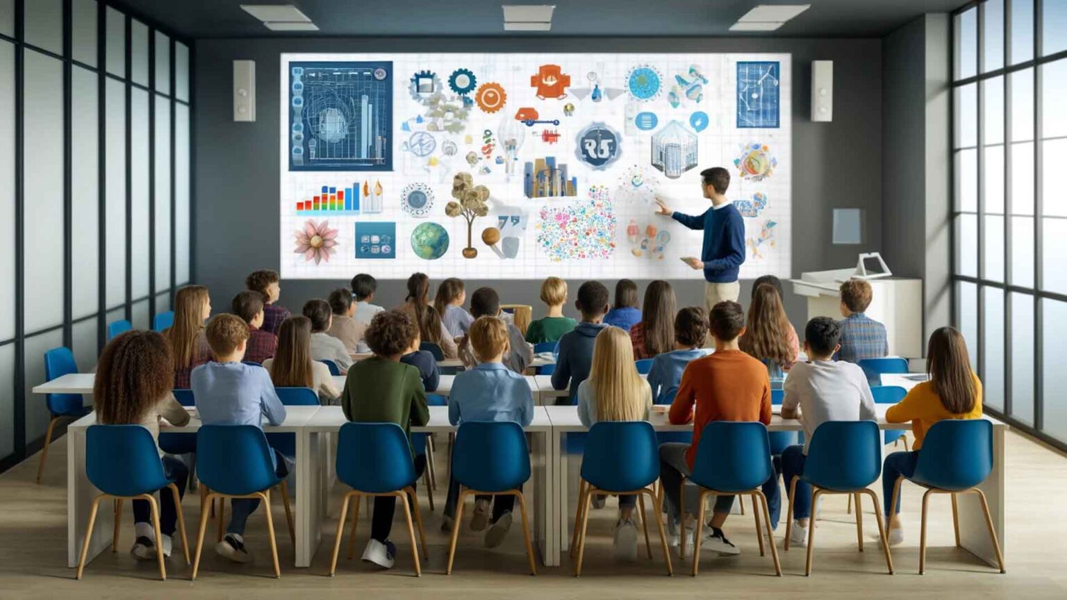 Projectors in education: efficient tools for the classroom
